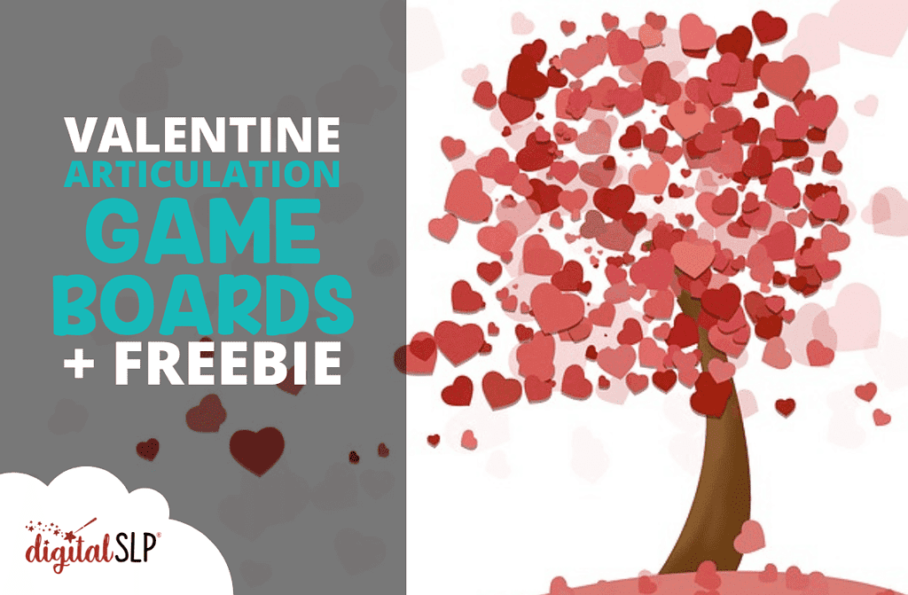 Valentine Artic Game Boards & A Freebie! - The Digital SLP