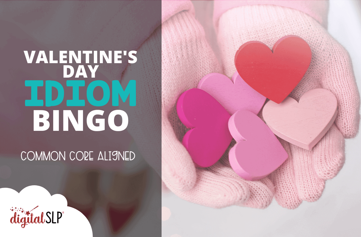 Valentine's Day Idiom BINGO - The Digital SLP