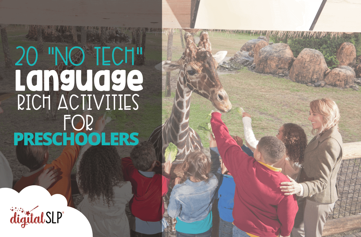 Language Activities For Preschoolers