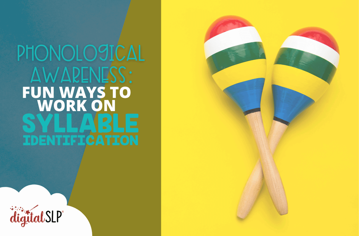 Phonological Awareness: Fun Ways to Work on Syllable Identification ...