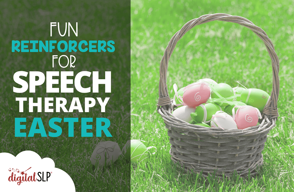 Fun Reinforcers for Speech Therapy - Easter - The Digital SLP