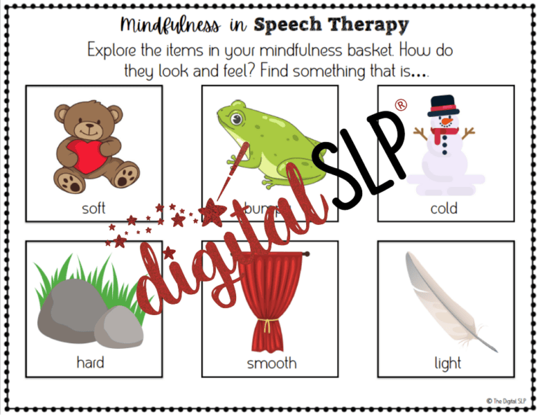 Mindfulness in Speech Therapy