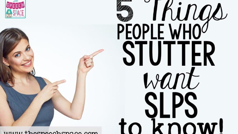 5 Things People Who Stutter Want You to Know