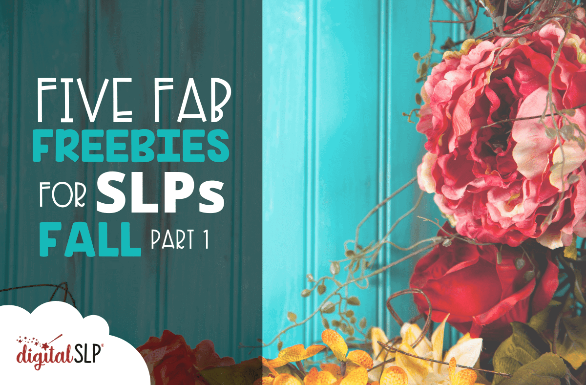 Five free Fall activities for SLPs!