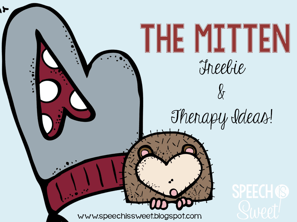 Five Fab Freebies: for Winter Speech Therapy, Part 5 - The Digital SLP