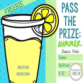 Five Fab Freebies for Summer, Part Five - The Digital SLP