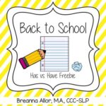Five Fab Freebies: Back to School, Part 7 - The Digital SLP