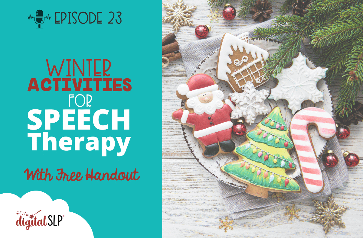 Winter Activities for Speech Therapy - The Digital SLP