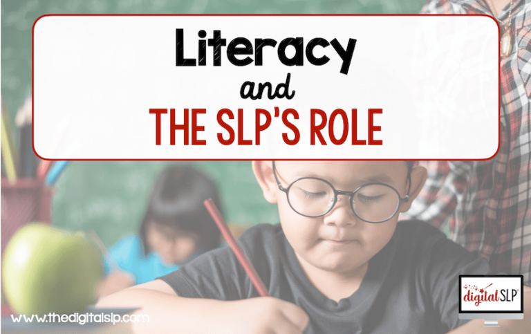 How to Support Literacy Skills in Speech Therapy - The Digital SLP