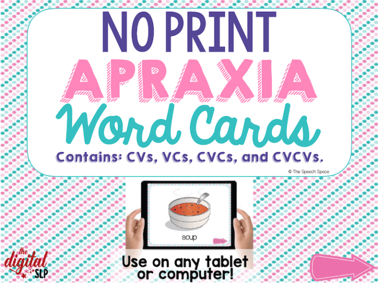 Top 8 Speech Teletherapy Resources for Working with Apraxia of Speech ...